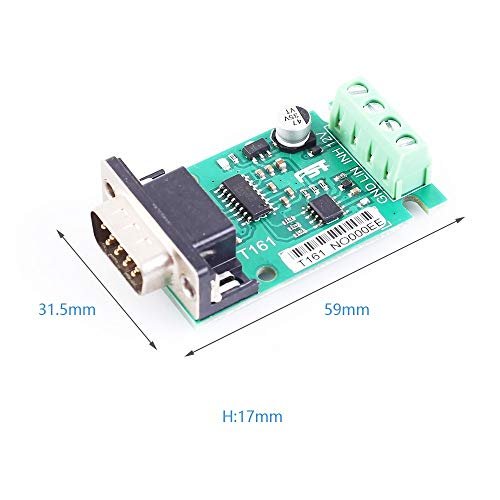 RS232 to LIN Bus Module, RS485 to UART Converter DB9 Male Socket Data Analyzer TJA1020 K_LINE ...