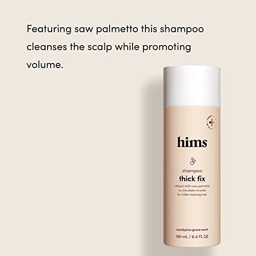 hims thick fix hair shampoo for thinning hair with saw palmetto to add ...