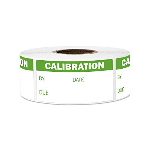Calibration Stickers - 2 x 1 Inch Mini Calibration Label - Write On ... Calibration Stickers - 2 x 1 Inch Mini Calibration Label - Write On ...