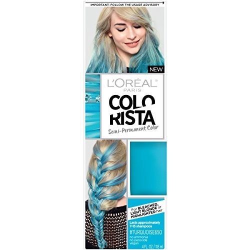 L Or Al Paris Colorista Semi-Permanent Hair Color For Light Blonde Or ...