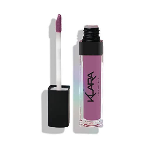 Klara Cosmetics Kiss Proof Lipstick 19 Lady Lavendar Nude Violet Pastel Liquid Matte Lipstick ...