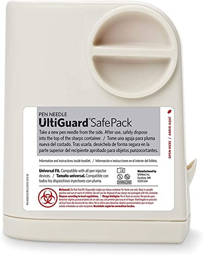 All-In-One Ultiguard Safe Pack Pen Needles And Sharps Container For At ...