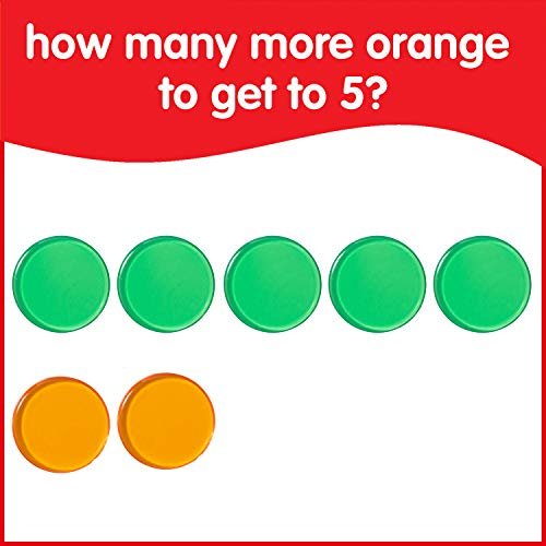 Edxeducation Transparent Counters - Set Of 500 - Bulk Colored Counters ...