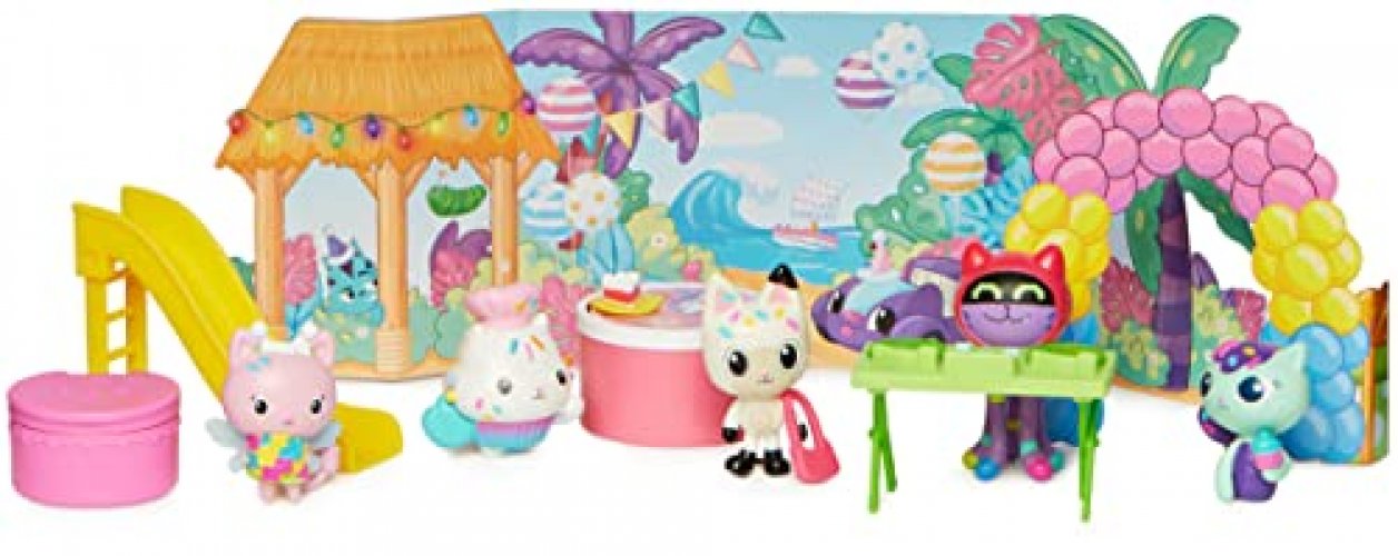 Gabbys Dollhouse Pandy Paws Birthday Figure Set - Imported Products ...