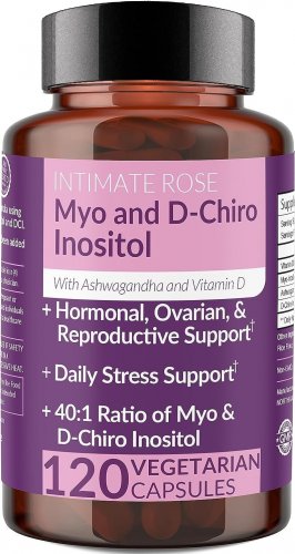 Intimate Rose Myo-Inositol & D-Chiro Inositol 40:1 Blend + Vitamin D3 ...