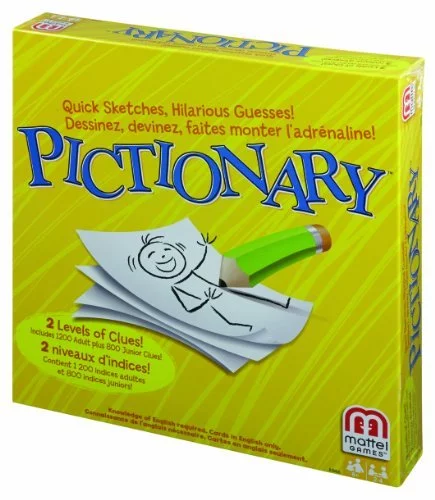 Mattel Games Pictionary: Classic Game - Imported Products from USA - iBhejo