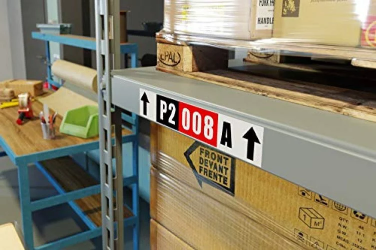 Brother Genuine Dk-2251 Continuous Length Replacement Labels, Black/Red ...