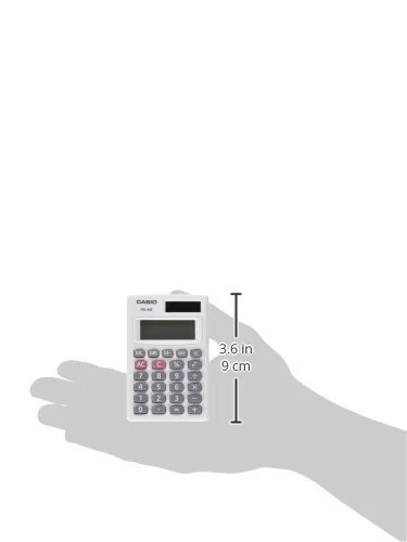 Casio Hs-4G Handheld Solar Calculator, Small - Imported Products from ...