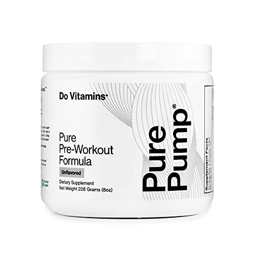 Do Vitamins PurePump - All-Natural Clean Pre-Workout Powder, Boost ...