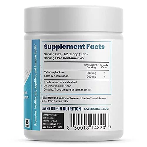 Layer Origin | Purehmo Super Prebiotic Hmo Powder For Kids | Human Milk ...