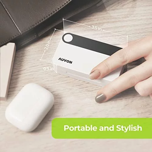 Auvon Bluetooth Smart Pill Box With Alarm & Phone Notification ...