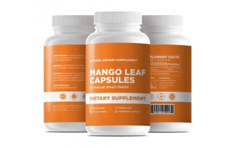 The Original Mango Leaf Vegetarian Capsules (Mango Leaf Powder Capsules ...