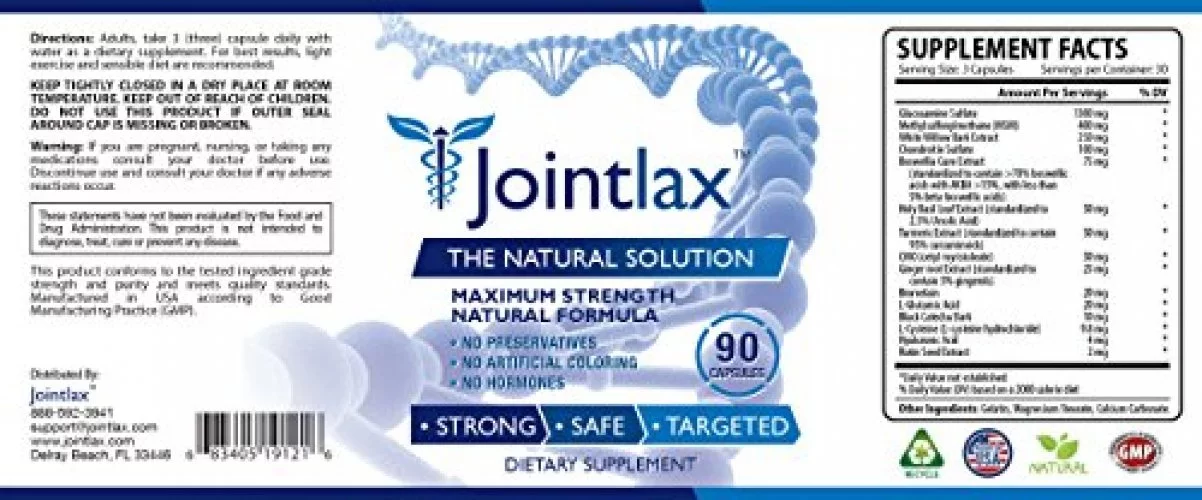 Jointlax Consumer Health Ultimate Joint Support - Improve Mobility ...