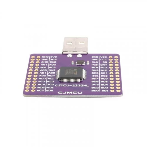 JESSINIE FT2232HL Dual Channel UART Module USB to Serial Adapter USB to ...