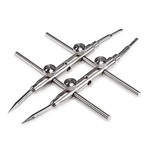 Neewer Stainless Steel Lens Spanner Wrench, Professional Curved Double ...