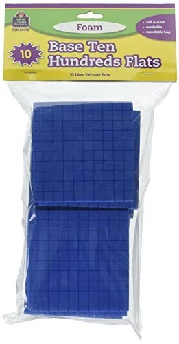 Teacher Created Resources Foam Base Ten, Hundreds Flats (20713 ...