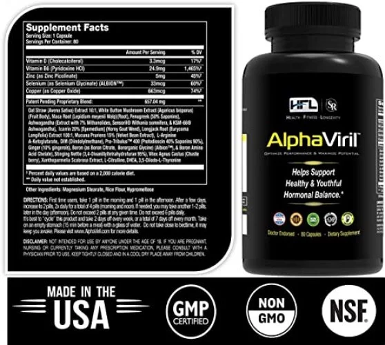 Hfl Perfect Vitamin D3 K2 & Alphaviril By Dr Sam Robbins