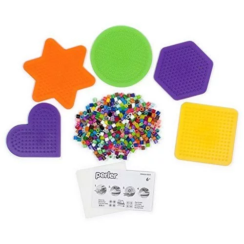 Perler Multi Mix Assorted Fuse Bead Bucket, 6000 Pcs - Imported ...