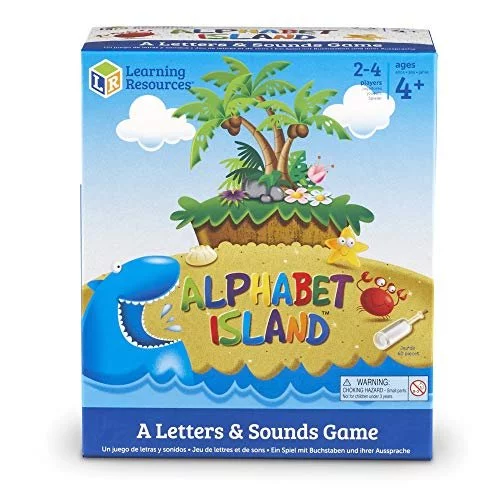 Learning Resources Alphabet Island, Letter & Sounds Game, Language ...