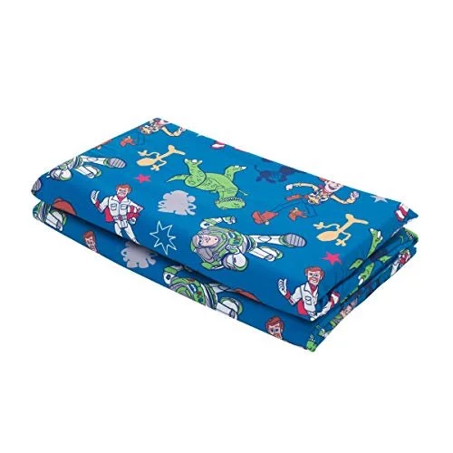 Disney Toy Story Blue And Green Preschool Nap Pad Sheet - Imported ...