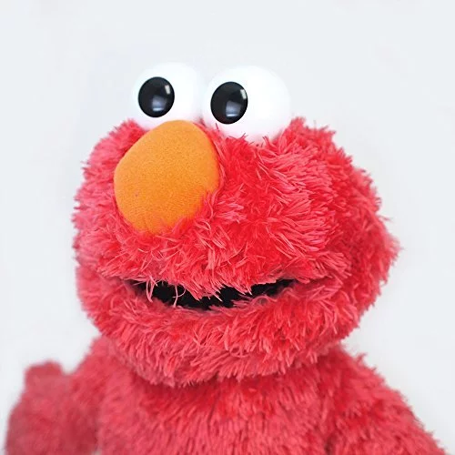 Gund Sesame Street Official Elmo Muppet Plush Hand Puppet, Premium ...