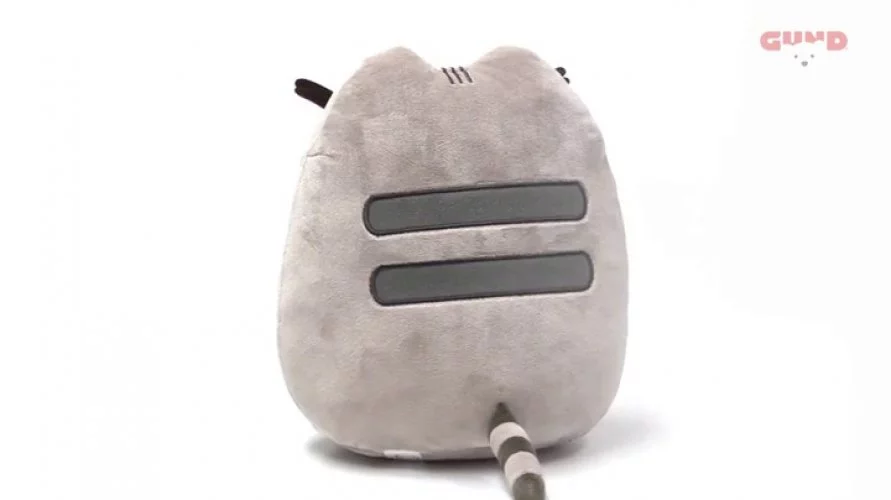 Gund Pusheen Snackables Popcorn Cat Stuffed Plush, Gray, 9.5 In ...