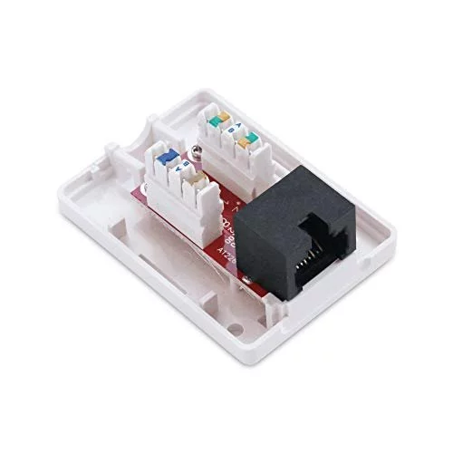 Cable Matters Ul Listed Cat6 5-Pack Rj45 Surface Mount Box - 1 Port In ...