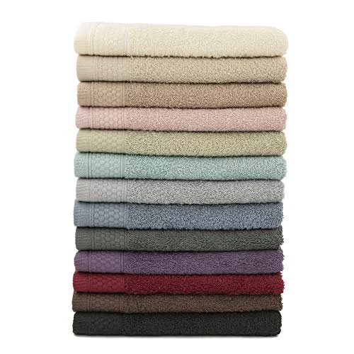 Baltic Linen Multi Count 100% Cotton Towels, 4 Bath Towels, 4 Hand ...
