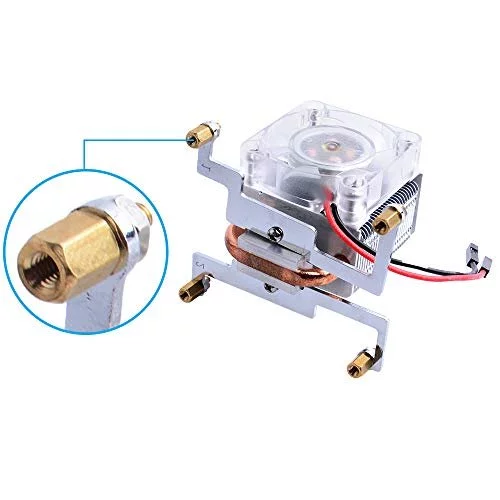 GeeekPi Raspberry Pi Cooling Fan, Raspberry Pi ICE Tower Cooler, RGB ...