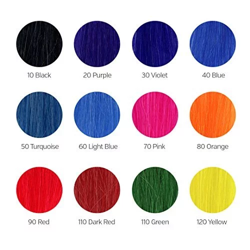 IROIRO Premium Natural Semi-Permanent Hair Color 100 Dark Red (8oz ...