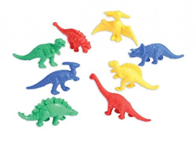 Edx Education Dinosaur Counters - Mini Jar Set of 32 - Learn Counting ...