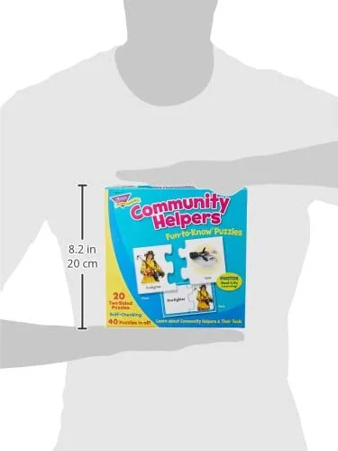 Trend Enterprises: Fun-To-Know Puzzles: Community Helpers, Learn About ...
