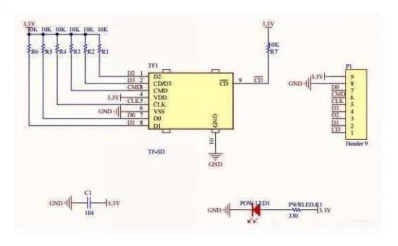 Stemedu 5Pcs Micro Sd Card Reader Module Memory Storage Mini Tf Card ...