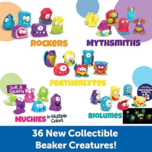 Learning Resources Beaker Creatures Series 3 - 6-Pack Of Pods, Ages 5 ...