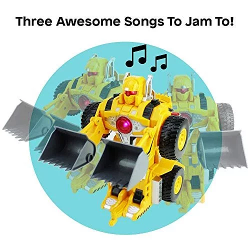 Boley The Breaker: Transforming Robot Bulldozer - Remote Control Car ...