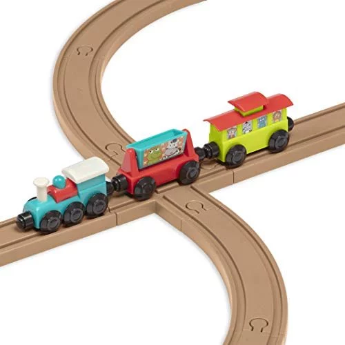 Battat Train Set For Kids, Toddlers 29Pc Train Track Play Set With ...