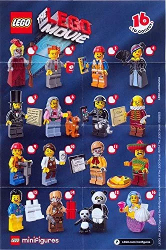 LEGO The Movie Gail The Construction Worker Minifigure Series 71004 ...