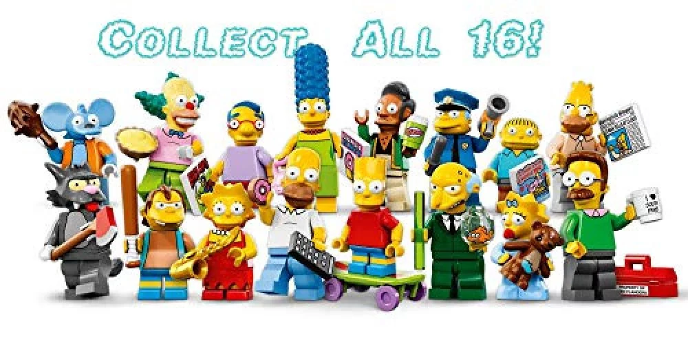 LEGO 71005 The Simpson Series Milhouse Simpson Character Minifigures ...