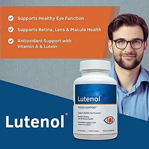 Lutenol | Natural Vision Support Supplement With Eye Vitamins, Lutein ...