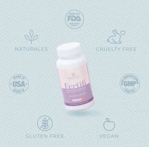 Natifi Fertifi Conception Fertility Prenatal Vitamins Regulate Cycles ...