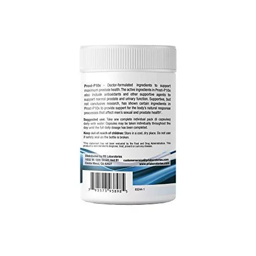 Prost-P10X Doctor Formulated Prostate Supplements For Men, Saw Palmetto ...