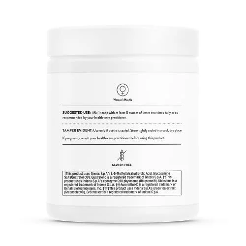 Thorne Ovarian Care - Women'S Health - Inositol, Coq10, Folate, And ...