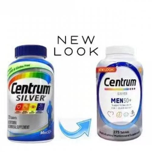 Centrum Men 50+ Multivitamin Tablet Age 50 And Older 275Ct - Imported ...