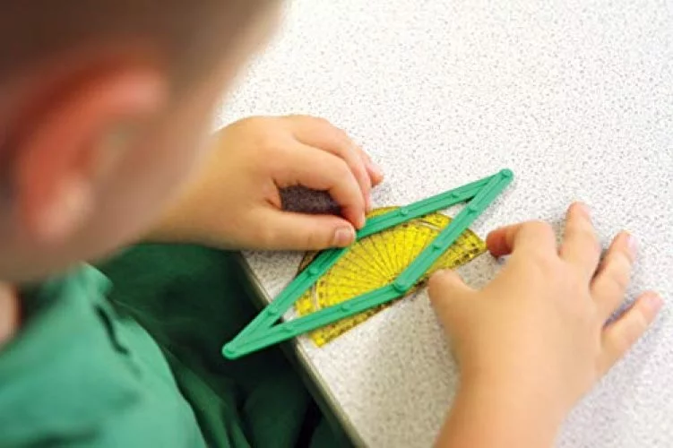 LEARNING ADVANTAGE GeoStix Basic Set - 80 Construction Sticks - 24 ...