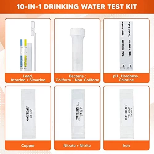 The Original Watersafe Water Testing Kit For Drinking Water, Well And ...