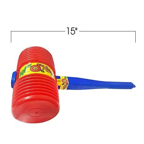 ArtCreativity Giant Squeaky Hammer, Jumbo 14 Inch Kids Squeaking Hammer ...