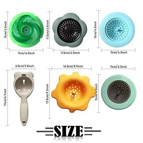 Allazone 30 PCS Acrylic Pouring Strainers Set, 6 PCS Plastic Silicone ...