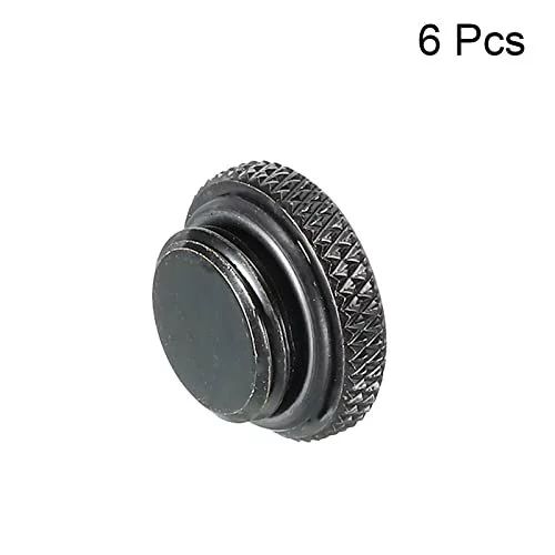 MECCANIXITY Computer Water Cooling Plug Fitting G1/4" Black for PC ...