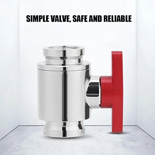 Bewinner Water Cooling Valve G1/4 Internal Threads Valves Water Ball ...
