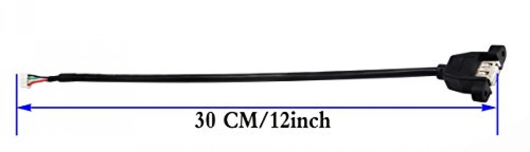 zdyCGTime Panel Mount USB 2.0 A Cable USB A Female to 4 pin Female ...